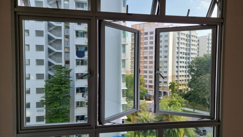 Site Inspection For Window Rubber Gasket - Window Repair Singapore